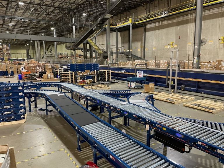 Distribution Center Conveyor Installation - M.J. Nester Equipment Sales ...